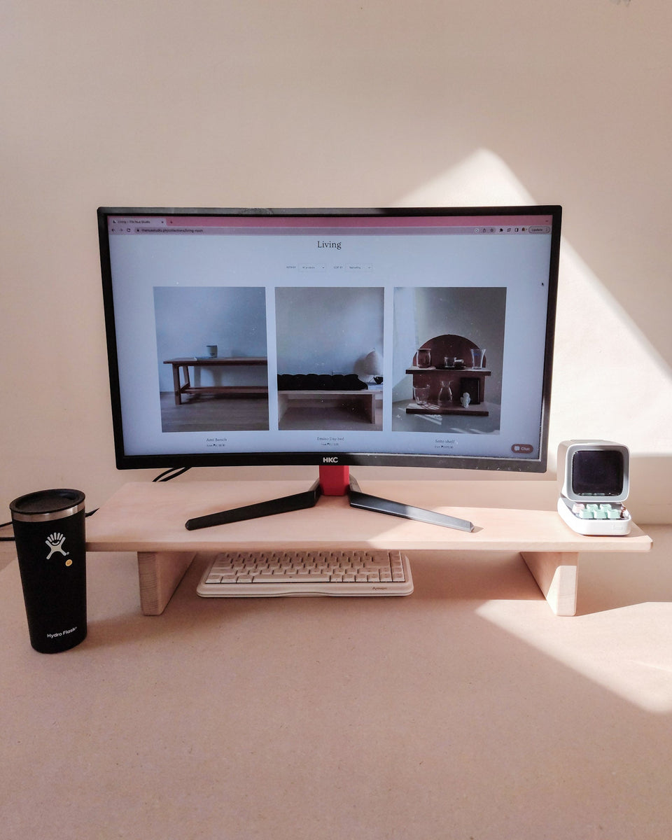 Itsuki monitor riser – The Nua Studio